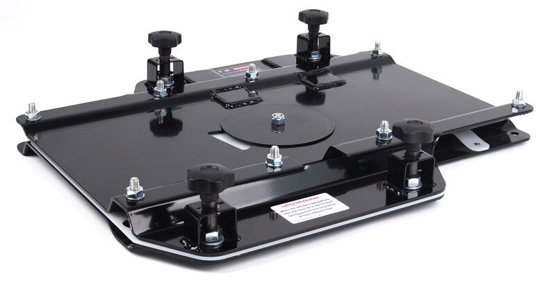 Swivel bracket for double bench VW T5 and T6 / T6.1, with TÜV certifi ...