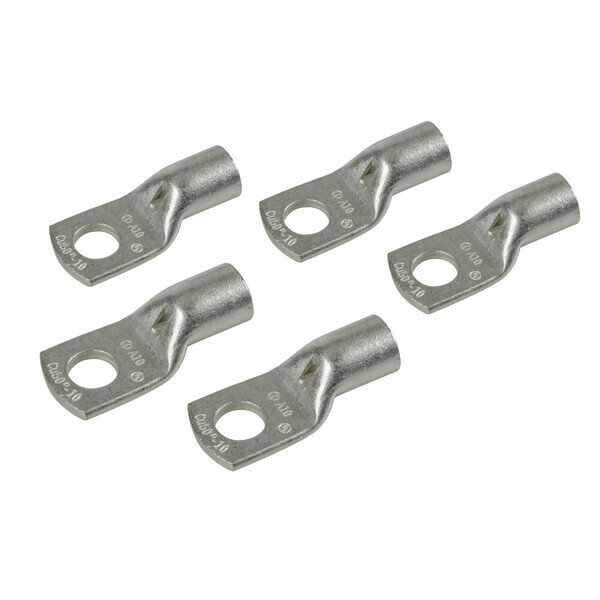 Compression cable lugs M10 for nominal cross section 50 mm - Set of 5 ...