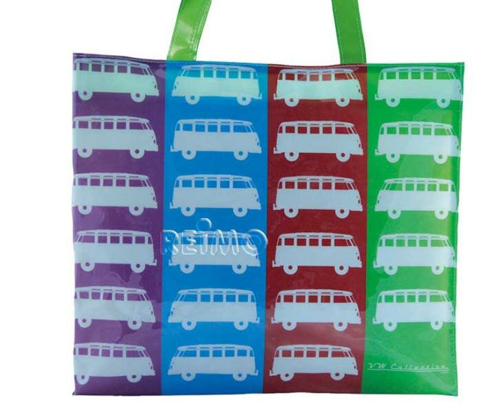 VW Collection T1 Bulli Bus Shopper Colors -Tasche PVC - Bunt von Vw C ...
