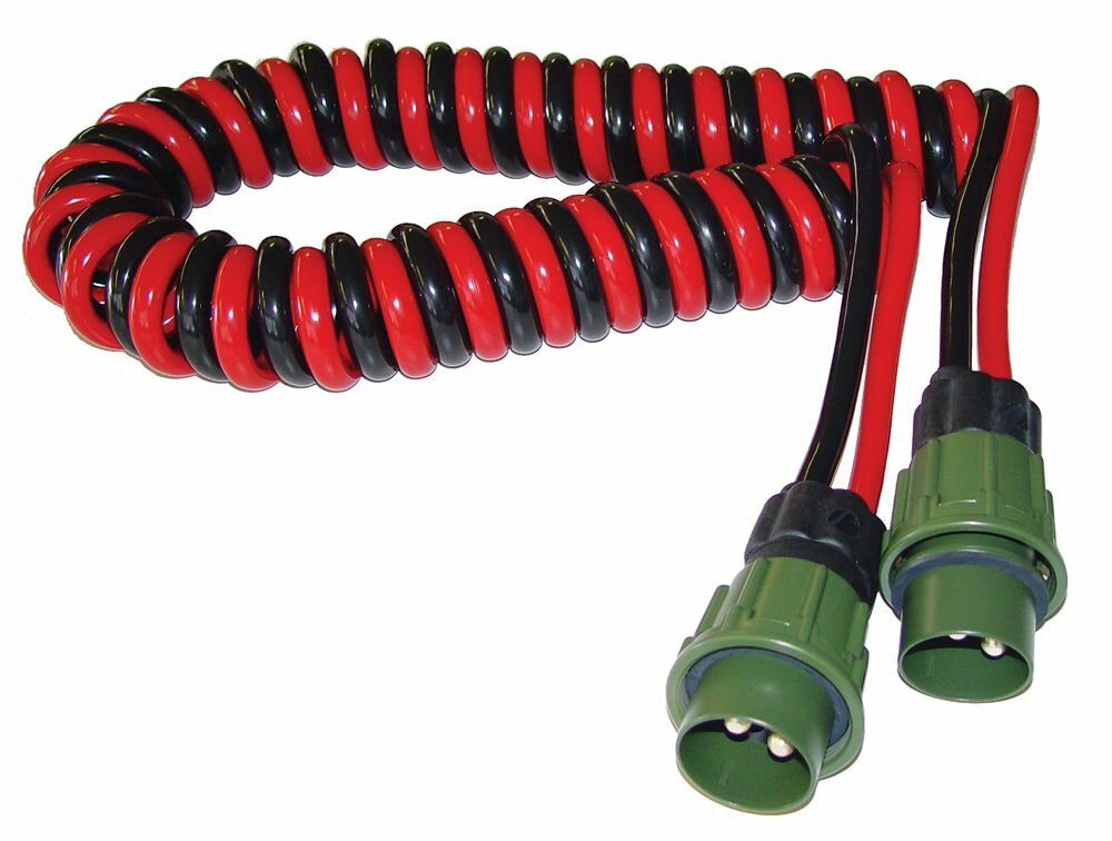 Spiralkabel 2 x 35 mm2 mit Nato-Stecker, 520,65 CHF