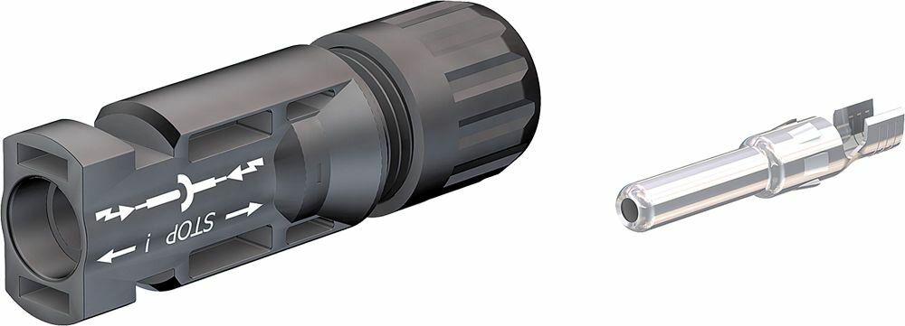 Solar-Stecker weiblich, MC4 - von Stäubli, 5,40 CHF