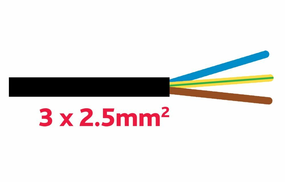 TD-Kabel 3x2.5 mm, 5,35 CHF