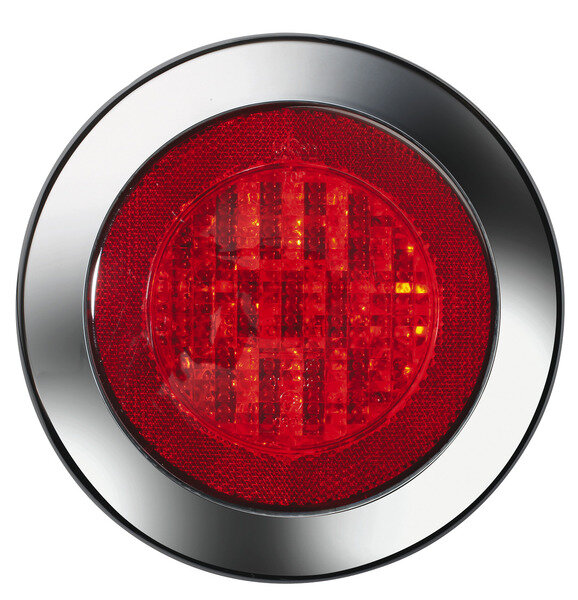 LED fog tail lamp with reflector, 12V, 4W, red, 80,70 CHF